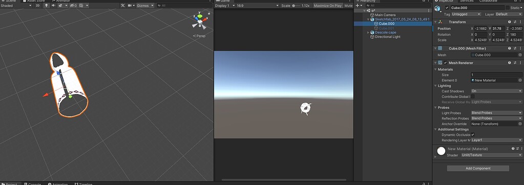 why unity shows only one face of the 3d model - Unity Engine - Unity Discussions