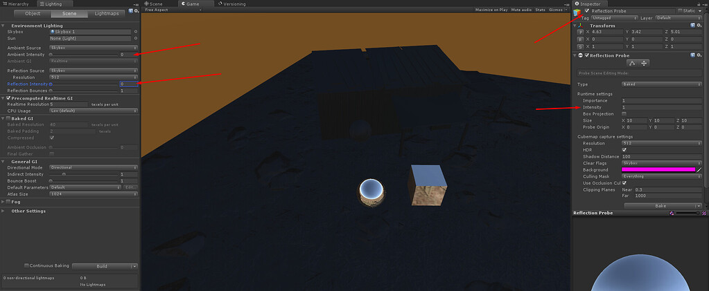 Reflectivity problem (non reflective material with Standard shader) - Unity Engine - Unity ...