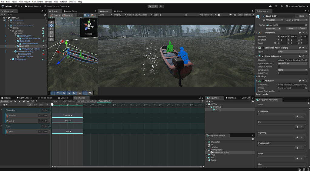 How can I animate multiple GameObjects with their respective animation tracks at once? - Unity ...