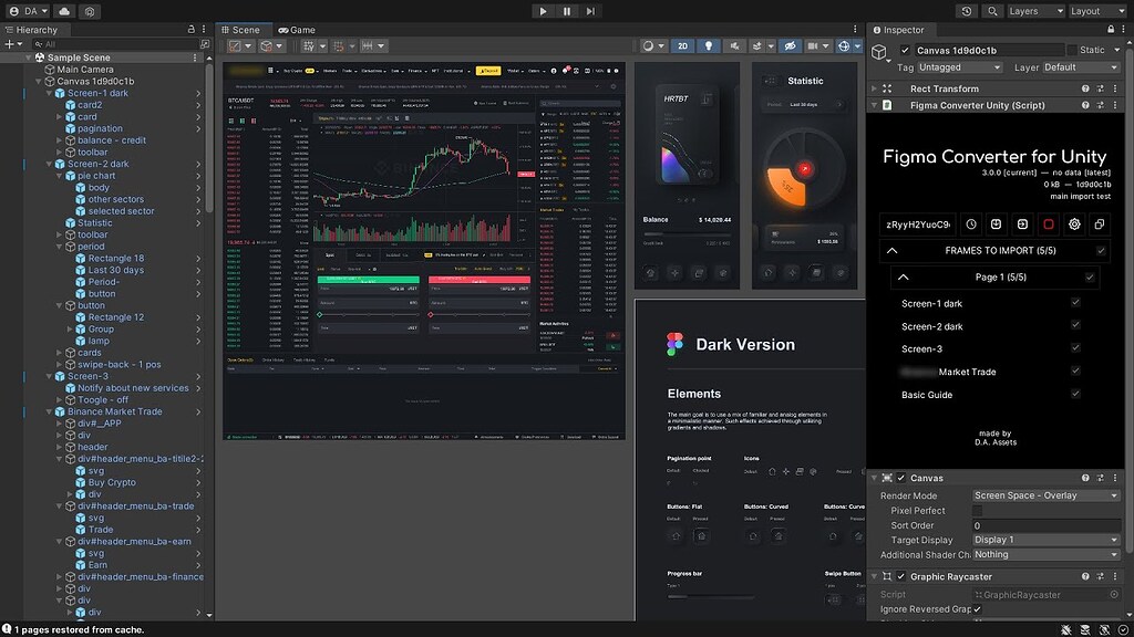 Figma Converter for Unity - Official Asset Thread - Community Showcases ...