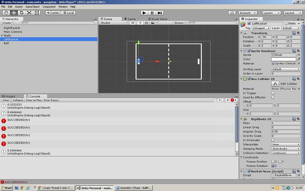 pong tutorials for kids - Unity Engine - Unity Discussions