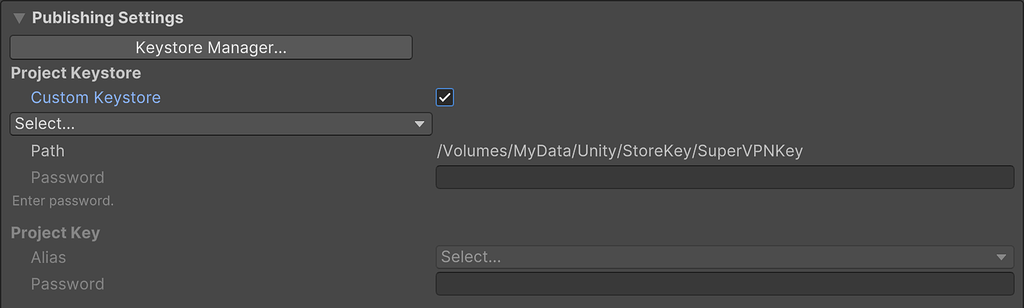 Unity 6 Keystore Grey Out Unity Engine Unity Discussions