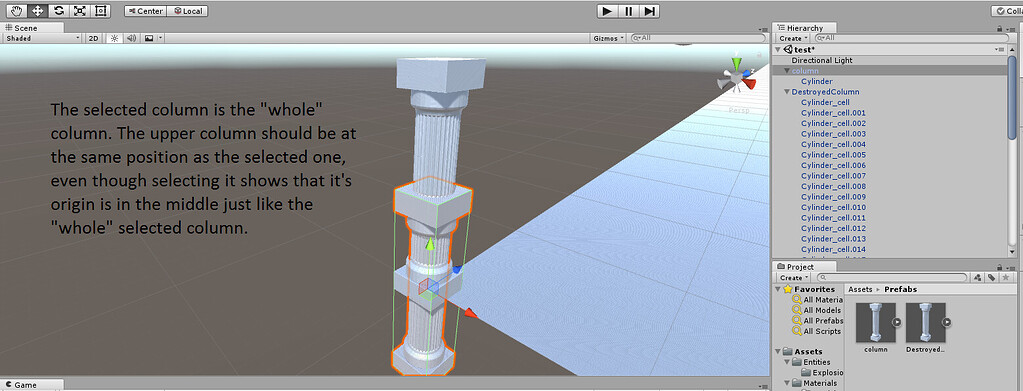 Object origin and hierarchy origin - Unity Engine - Unity Discussions