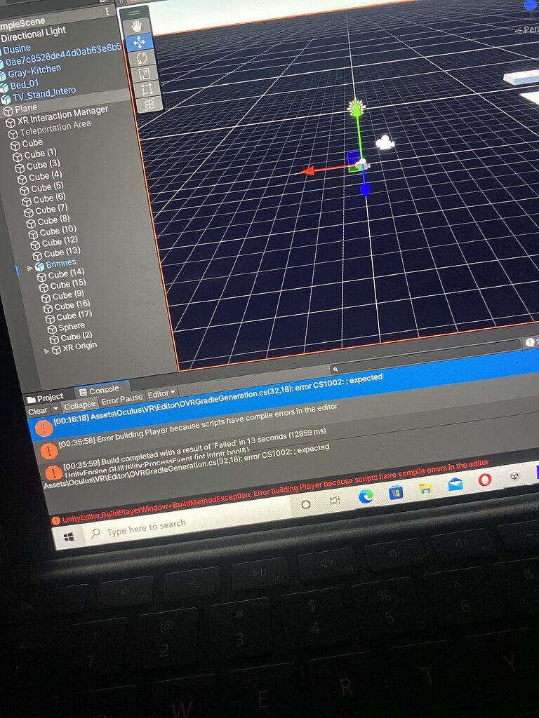 Unity error code I cannot solve