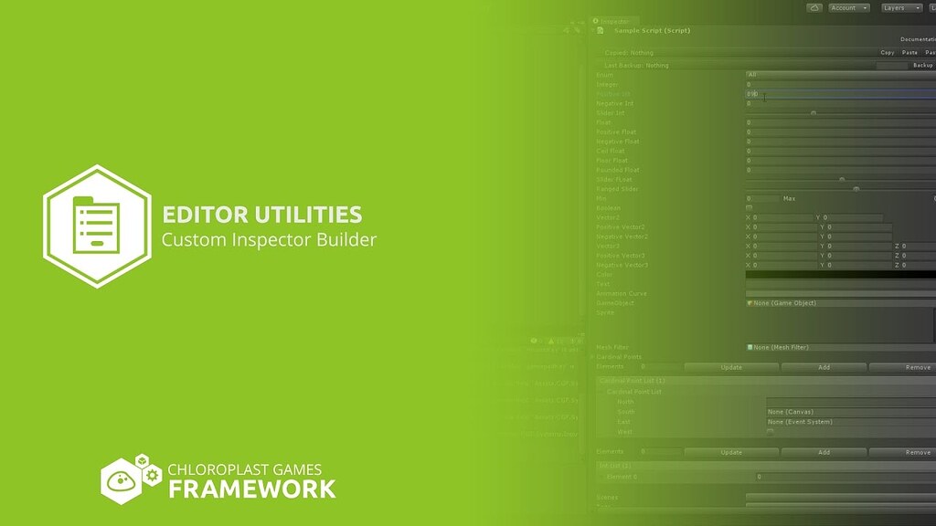 [release] Editor Utilities Custom Inspector Builder Community Showcases Unity Discussions