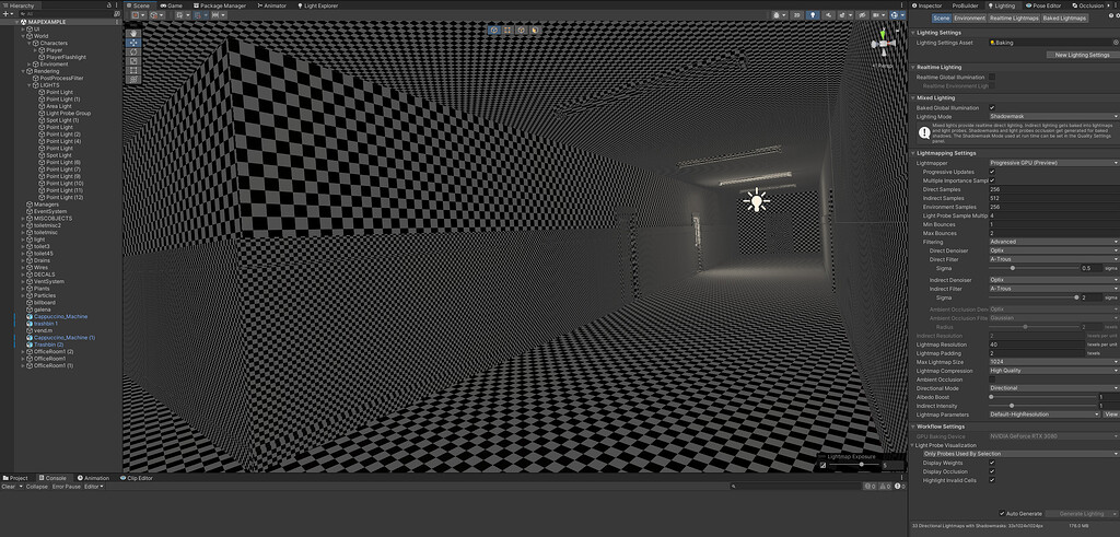 Weird artifacts/issue while baking big location in unity - Unity Engine - Unity Discussions