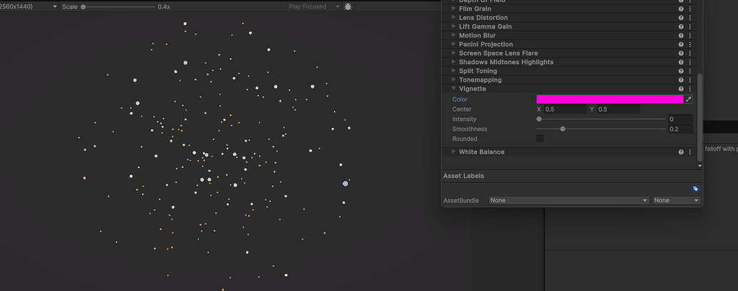 URP Vignette intensity set to 0, yet vignette is still applied - Unity ...