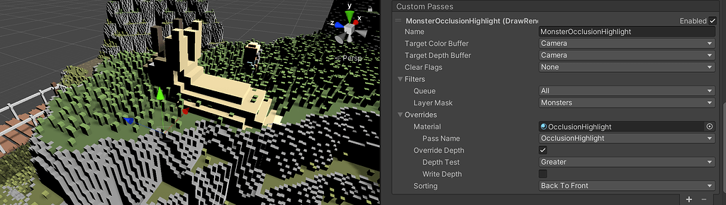 No depth information in "After Depth and Normal" custom pass injection point - Unity Engine ...