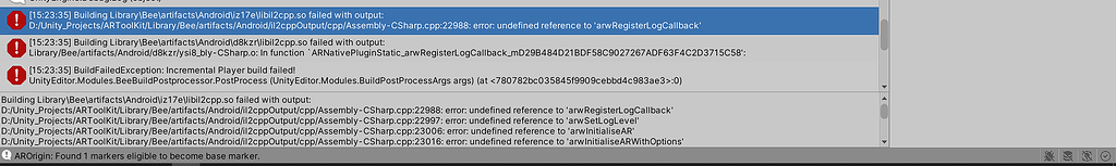 ARToolKit Problem - Unity Engine - Unity Discussions