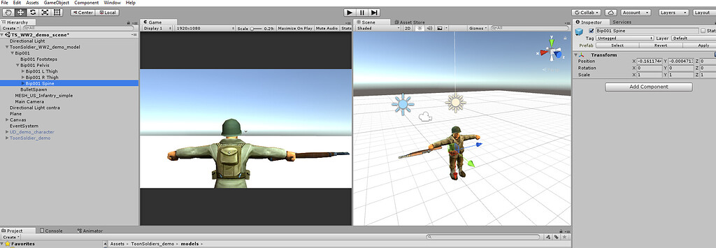 Have character's upper body follow mouse vertical movement. - Unity ...