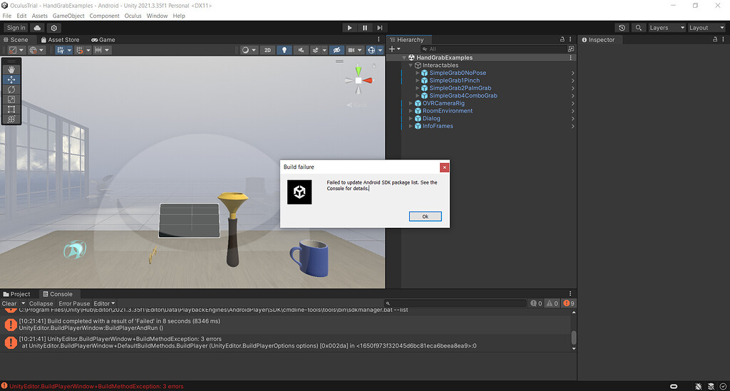 Android SDK Error - Unity Engine - Unity Discussions