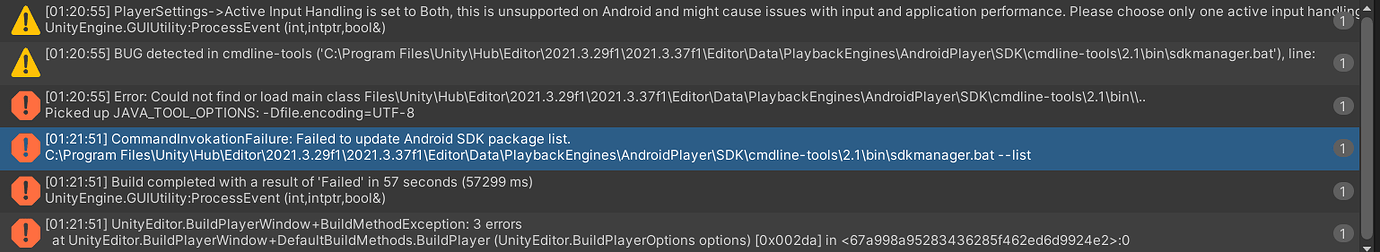 Why does it give me a error when i try to upload my gtag fangame as a apk - Unity Engine - Unity ...