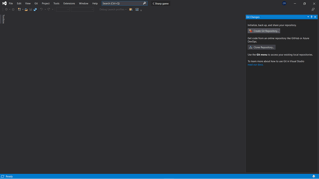 When ever I try to open a script in Unity using Visual Studios, I just get this blank screen ...