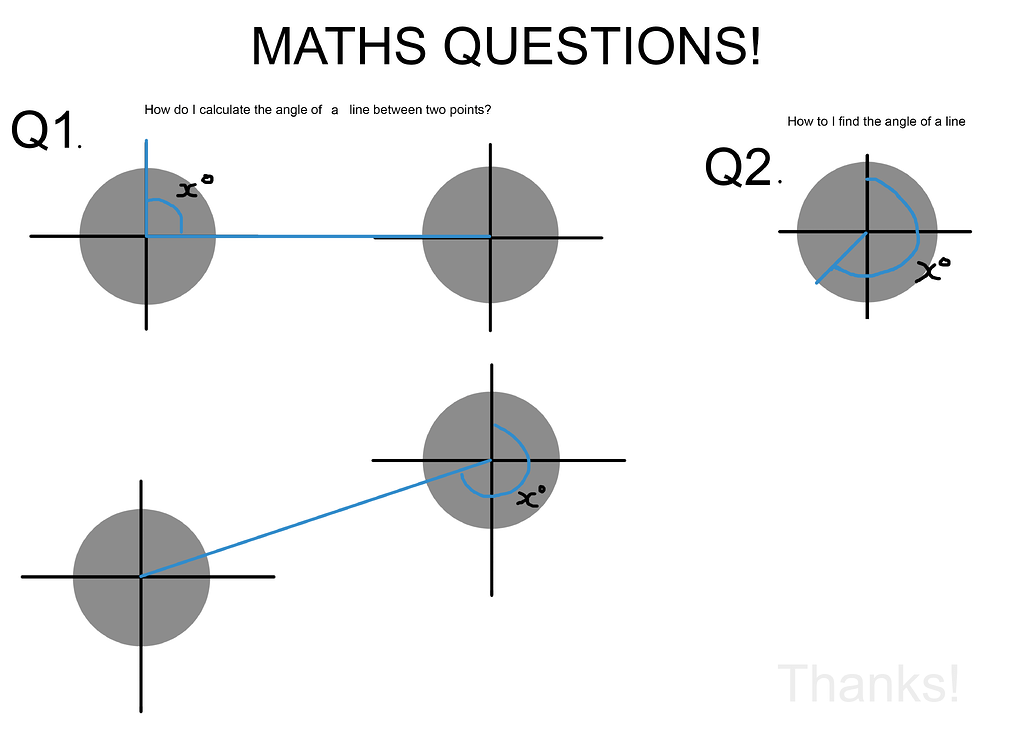Simple maths questions! Help! (Vectors, Angles) - Unity Engine - Unity Discussions