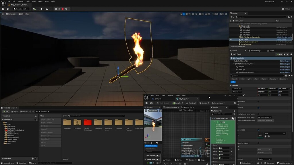 Ribbon behavior for torch flame - Unity Engine - Unity Discussions
