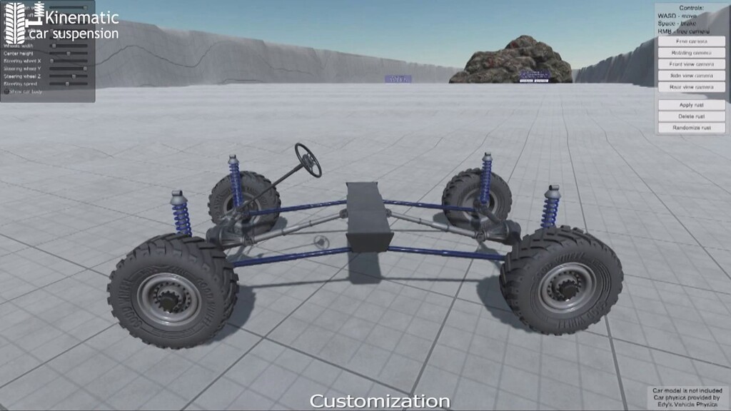 [RELEASED] Kinematic Car Suspension - Offroad car - Community Showcases - Unity Discussions