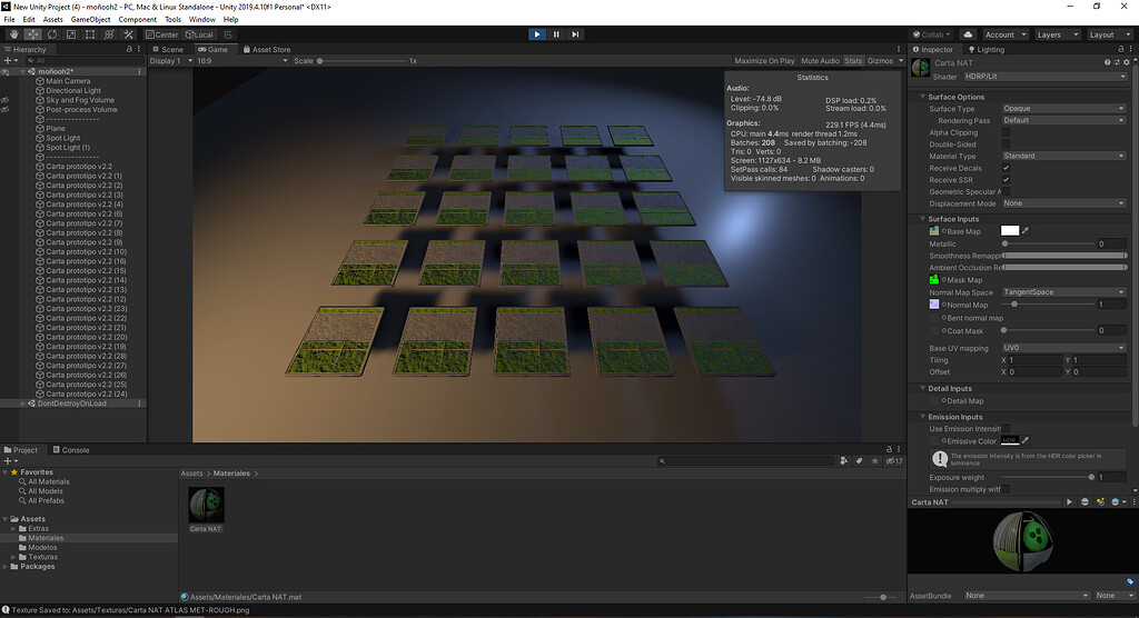 too many draw calls/batches for such a small scene ? - Unity Engine ...