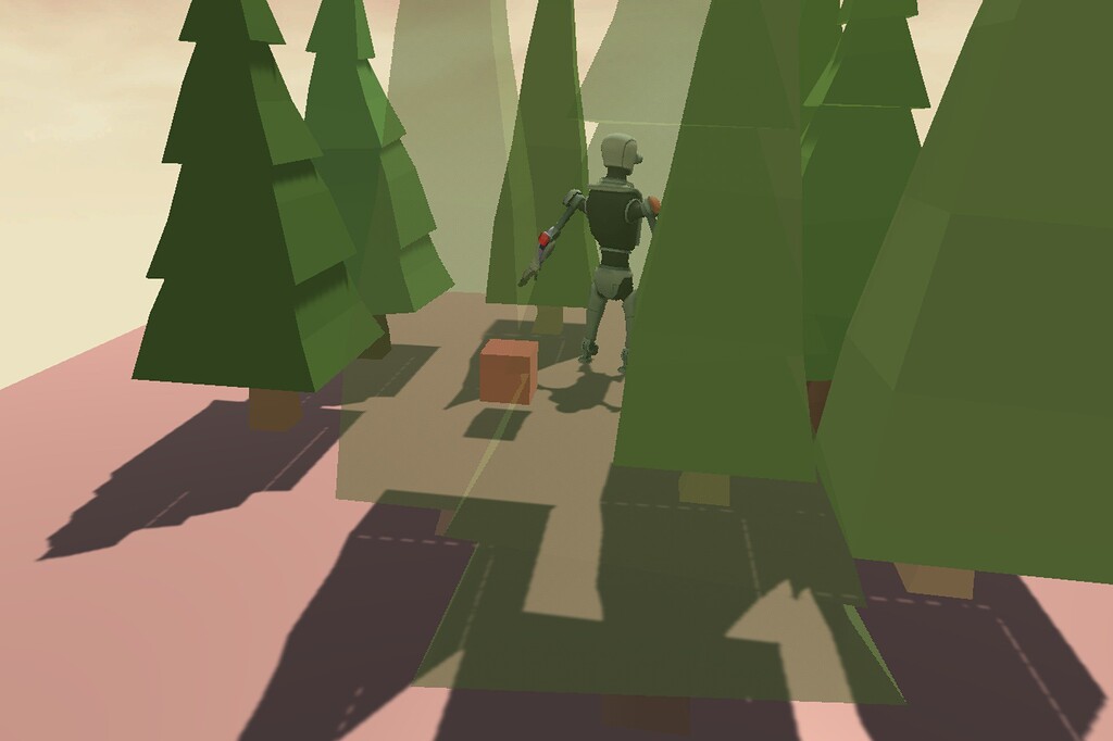 Object transparency between player and camera - Community Showcases ...