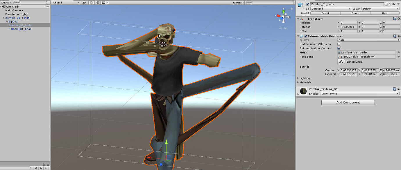 Adding different meshes for same Skinned Mesh Renderer - Unity Engine - Unity Discussions
