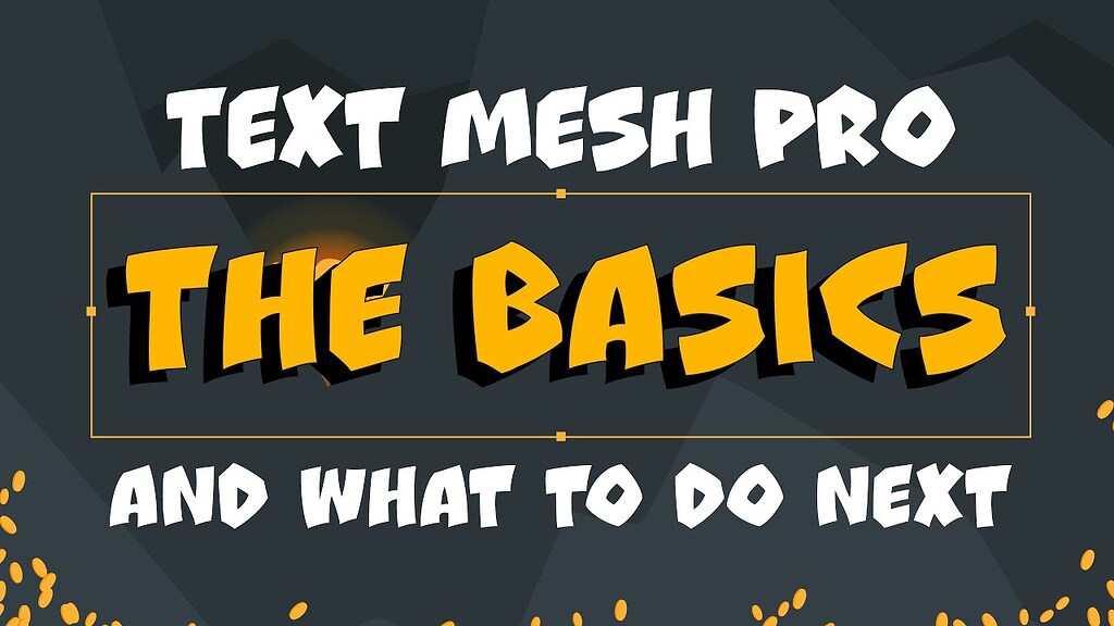 [Tutorial] - Text Mesh Pro: Big playlist of tutorials for text styles, link-tag use cases and ...