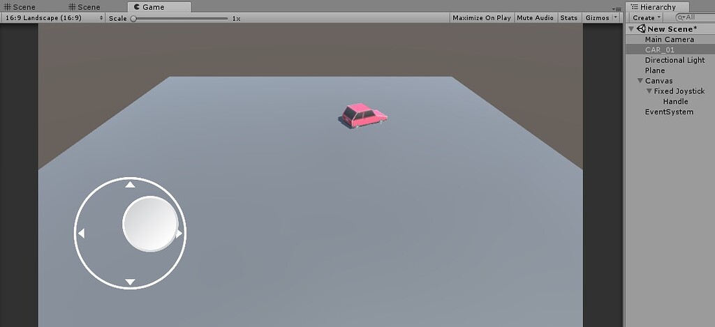 Need help with a joystick car controller in a fixed camera scenario - Unity Engine - Unity ...