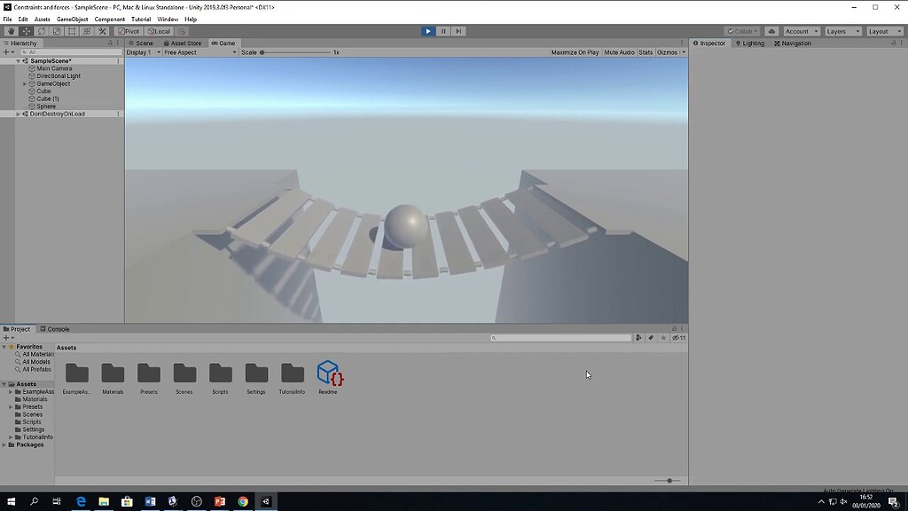 How to make things Unity Character Controller player steps on move according to physics? - Unity ...
