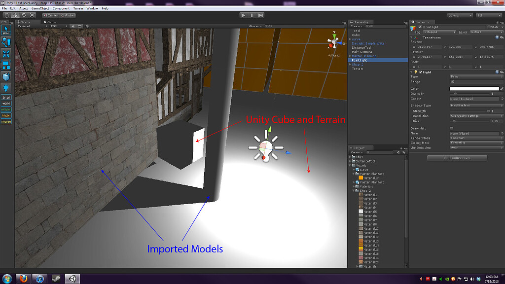 Shadows not being cast on imported models - Unity Engine - Unity Discussions