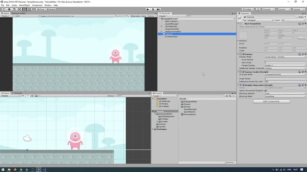 Dialogue Problems - Getting Started - Unity Discussions