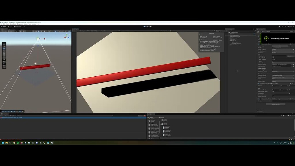 Cinemachine Third Person Follow Rotation Jitter - Unity Engine - Unity Discussions