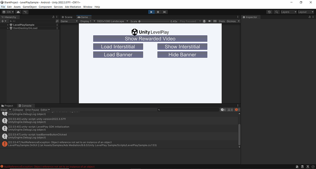Issue with IronSource Listener - Unity Engine - Unity Discussions