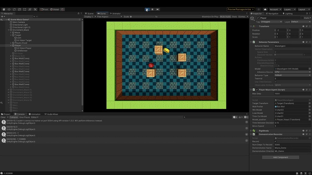 Ml Agents Brain play different while learning - Unity Engine - Unity ...