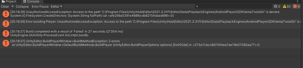 Android SDK is Outdated (Solved by Myself) - Unity Engine - Unity ... Android SDK is Outdated (Solved by Myself) - Unity Engine - Unity ...