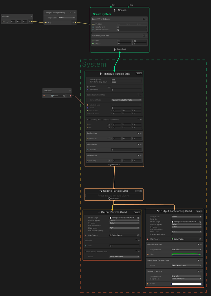 how do you make a ribbon in vfx graph? - Unity Engine - Unity Discussions