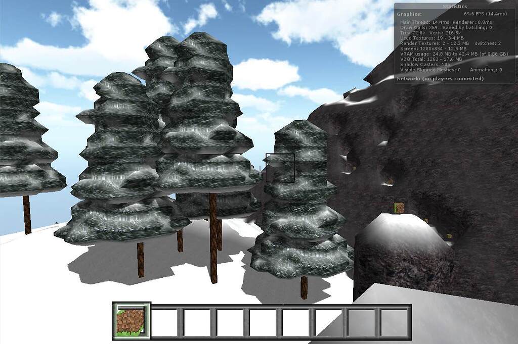 Smoothcraft - smooted Marching cubes with terrain fully editable ...