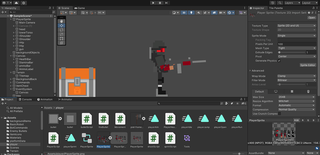 How do I switch gun sprites in this case? - Unity Engine - Unity ...