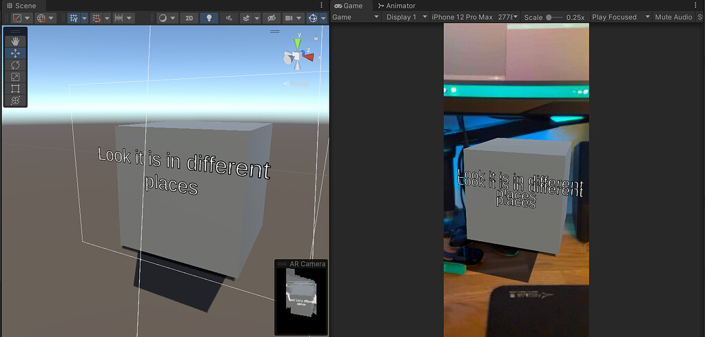 URP unexpected camera behavior with AR Camera Background - Unity Engine - Unity Discussions