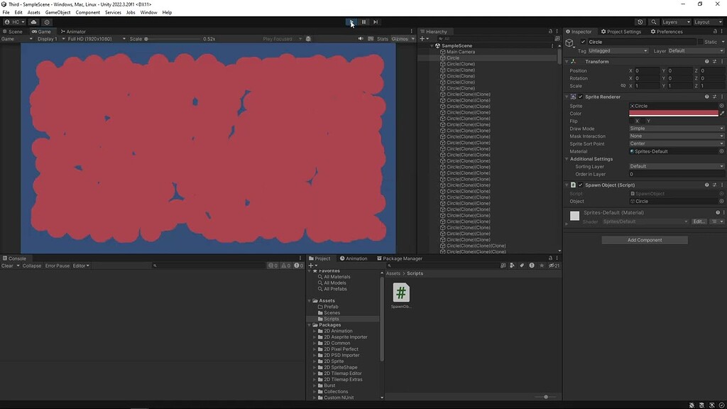 Instantiate Infinitely Unity Engine Unity Discussions