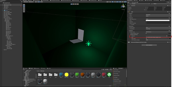 HELP Directional light shines through the walls - illuminating the enclosed space - Unity Engine ...