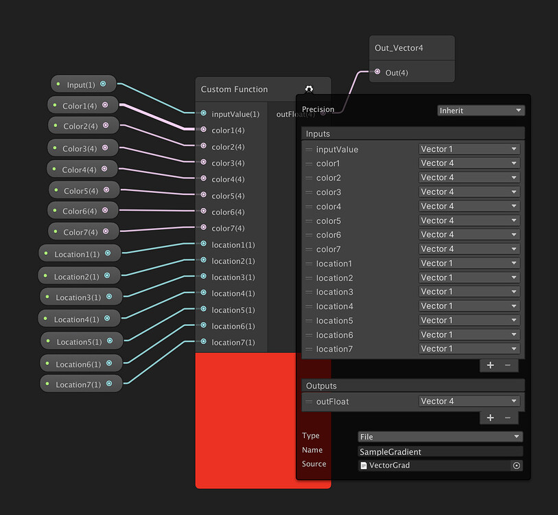 WHERE is the exposed Gradient node property in Shadergraph - Unity Engine - Unity Discussions