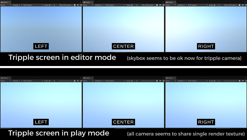 Skybox issue with multiple camera using TENKOKU Dynamic Sky (free asset ...
