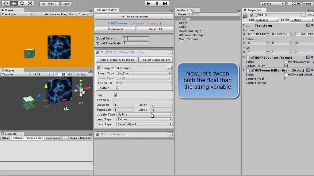 HOTween: a fast and powerful Unity tween engine - Page 2 - Community Showcases - Unity Discussions