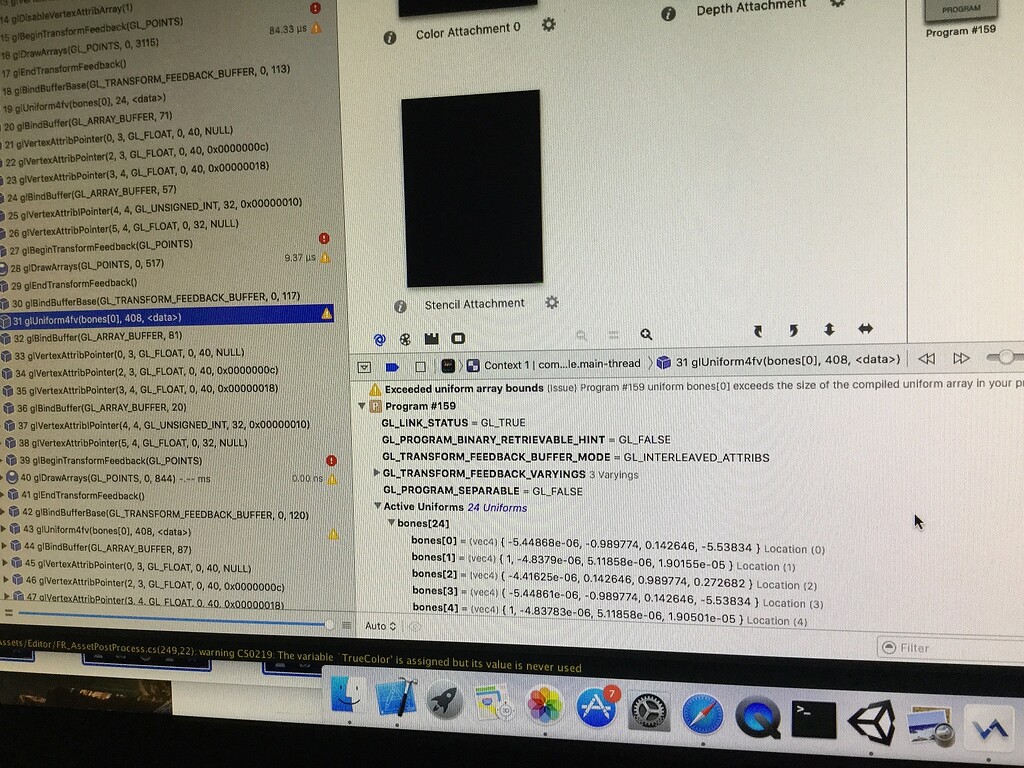Gpu Skinning Bug In Unity 5 3 5 Unity Engine Unity Discussions