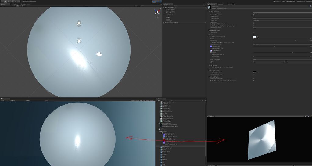 Anisotropy with Lit Shader - Tangent map not working - Unity Engine - Unity Discussions