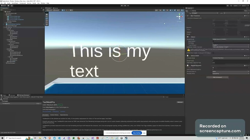 Text Disappearing and TextMeshPro - Text Component replaced with Script ... Text Disappearing and TextMeshPro - Text Component replaced with Script ...