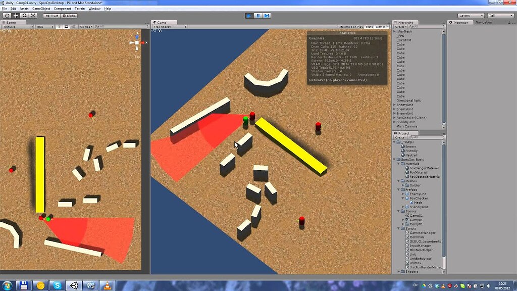 Draw field of view like commandos game - Unity Engine - Unity Discussions
