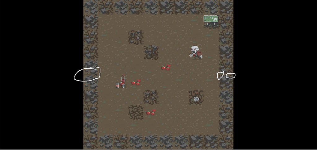 Weird Lines In The Mddle Of Game Board For 2d Roguelike Tutorial Unity Engine Unity Discussions
