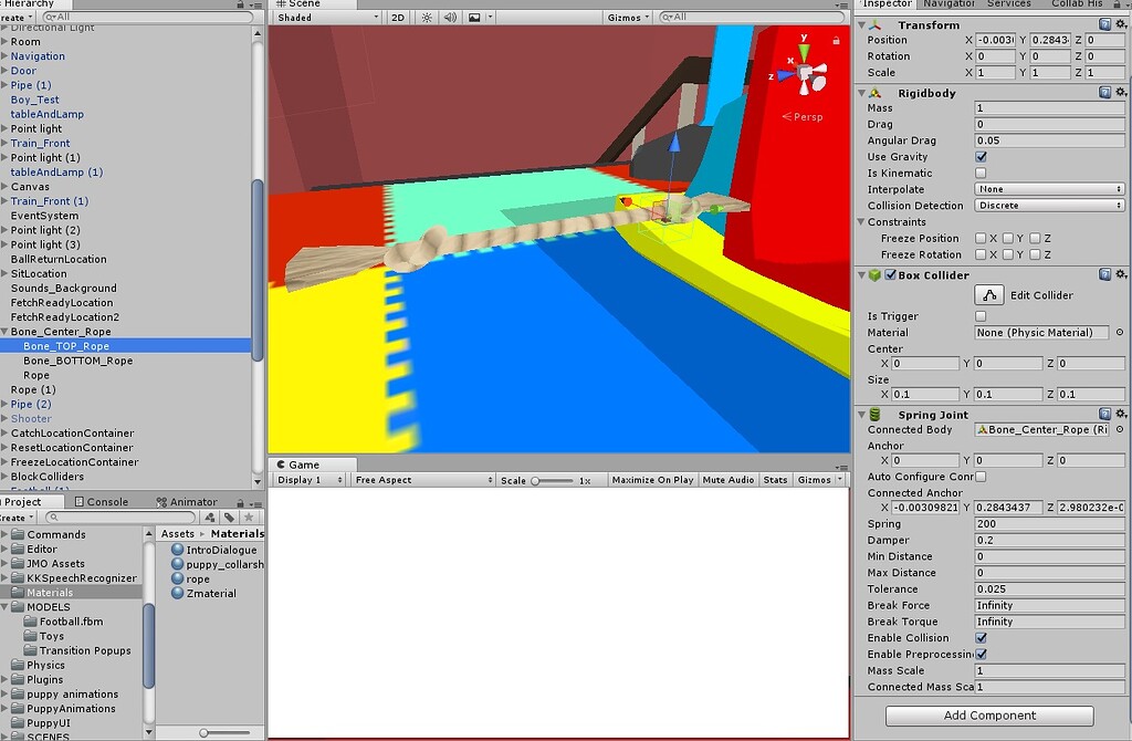 rope basic bones in max , trying to use physics - Unity Engine - Unity Discussions