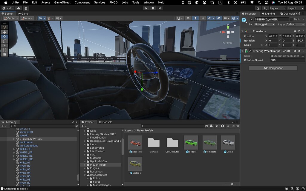 How do i rotate a steering wheel in unity - Unity Engine - Unity Discussions
