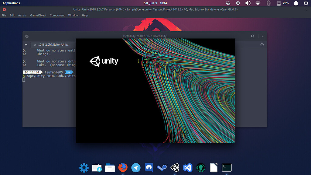 Unitysetup 2018 2 0b7 Doesn T Loaded Properly Unity Engine Unity Discussions