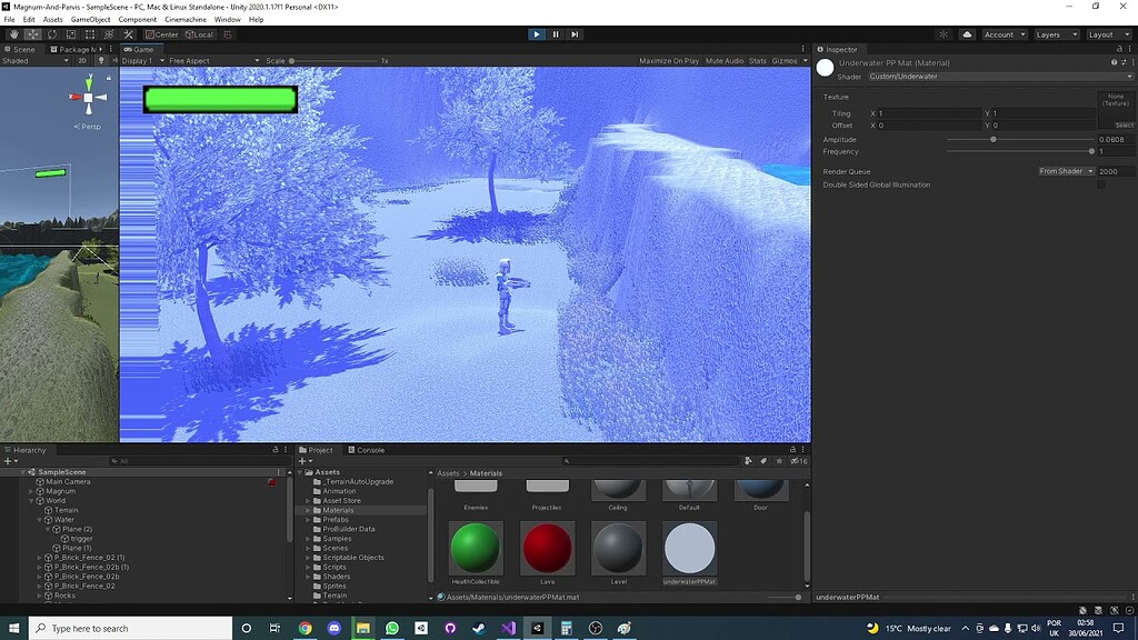 Wobble shader stretched sides - Unity Engine - Unity Discussions